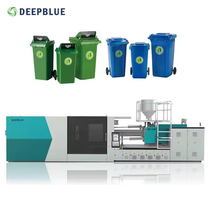 1300t Plastic Dustbin Making Machine Plastic Trash Bin Garbage Can Inj ...